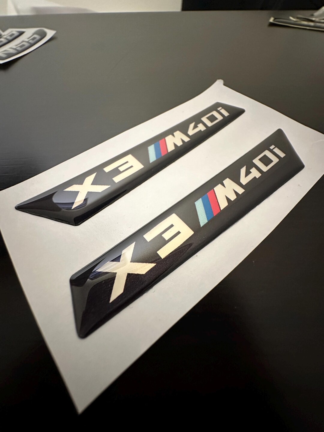 Custom BMW F97 X3, X3M, M40i Fender Decals - Etsy