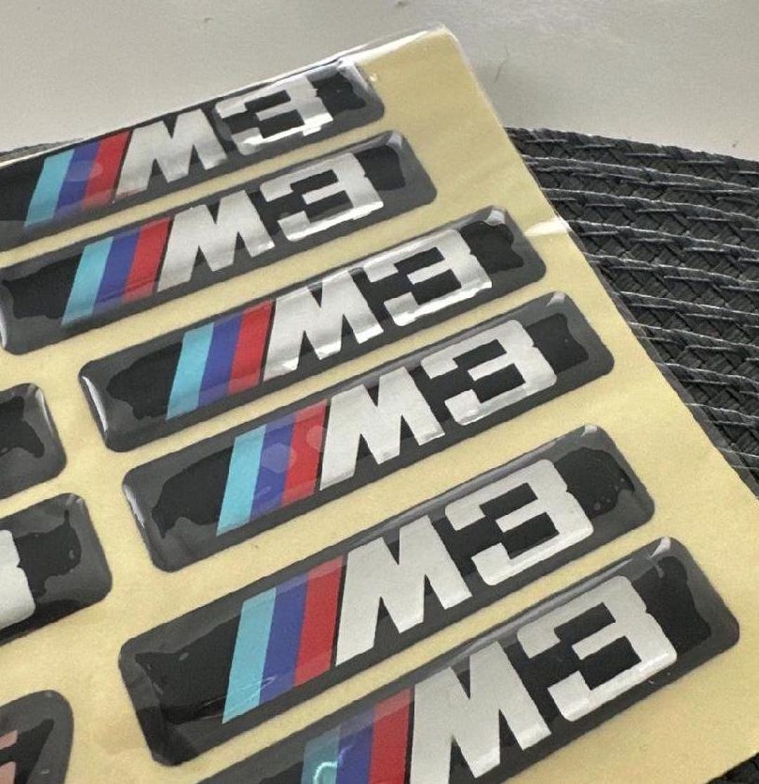 BMW E46 M3 Fender Decals - Etsy