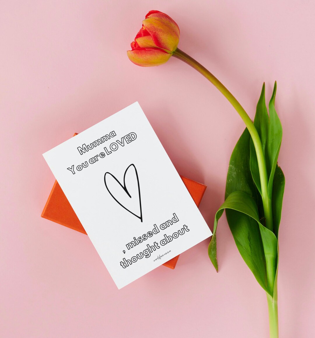 Printable Mumma Mantra Cards Day Care DIY Art Version - Etsy