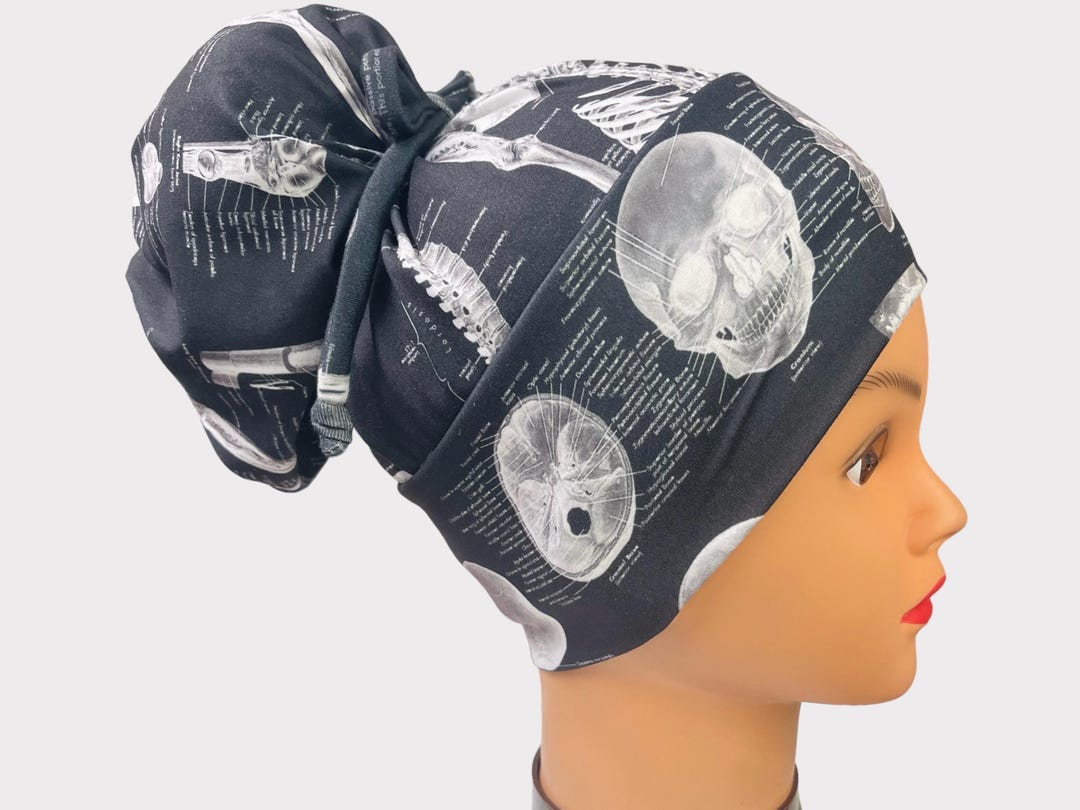 Stretch Scrub Cap, High Bun, Healthcare, Nurse - Etsy