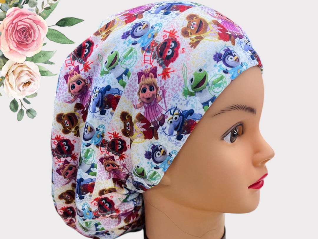 Muppet Babies Euro Scrub Cap, Adjustable Medical Dental Hat - Etsy