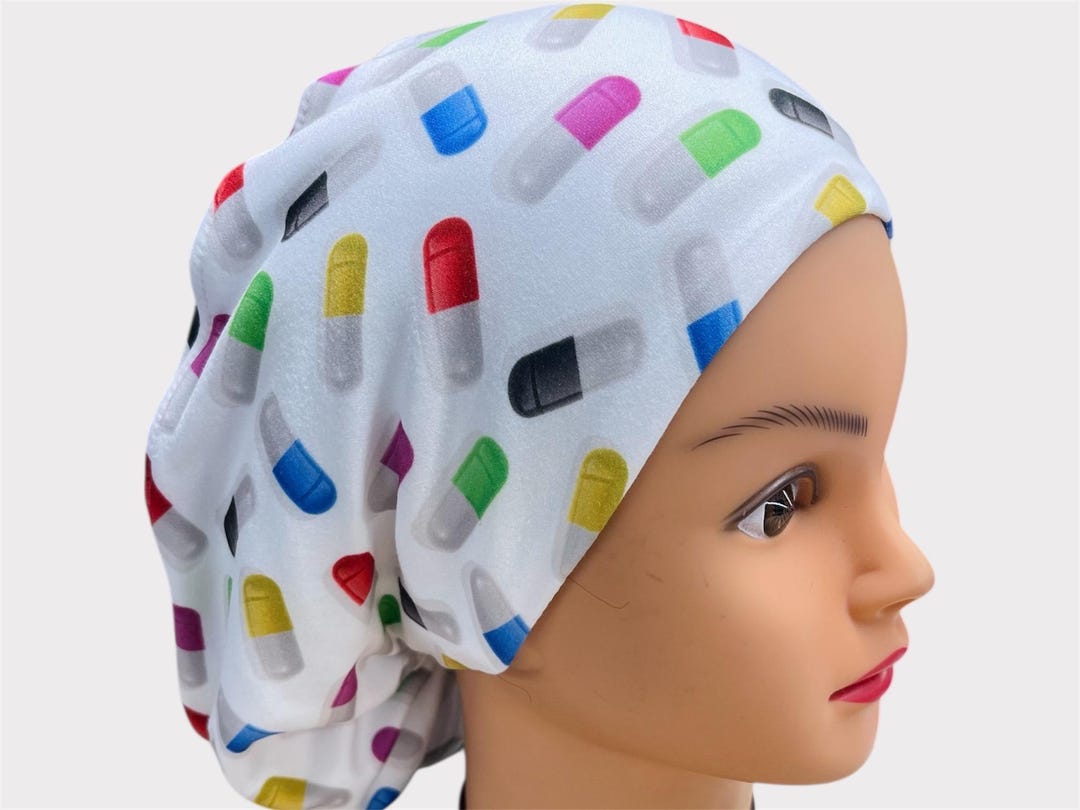 Medicine Euro Scrub Cap, Surgical Cap, Nurse Scrub Cap, Scrub Cap for ...