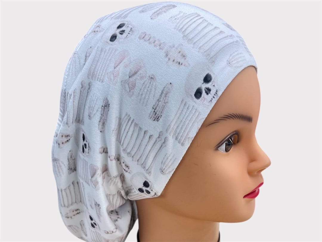 Human Bones Scrub Cap, Surgical Cap, Euro Scrub Cap, Scrub Cap for ...