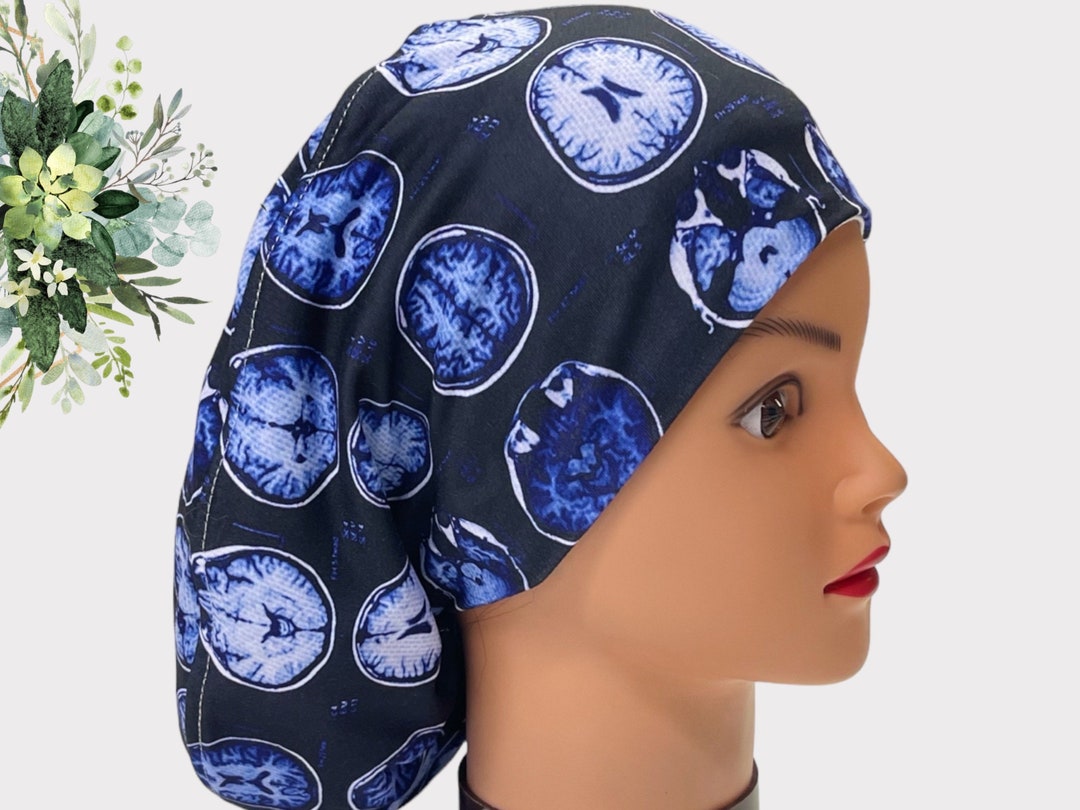 X-ray Scrub Cap, Euro Scrub Cap for Women , Scrub Cap for Women, Dental ...