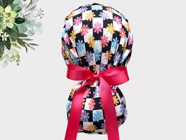 Valentine's Pig Print Euro Scrub Cap, Adjustable Nurse Hat - Etsy