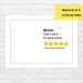 Happy Boss's Day Card, Printable Boss's Birthday Card, 5 Star Boss ...