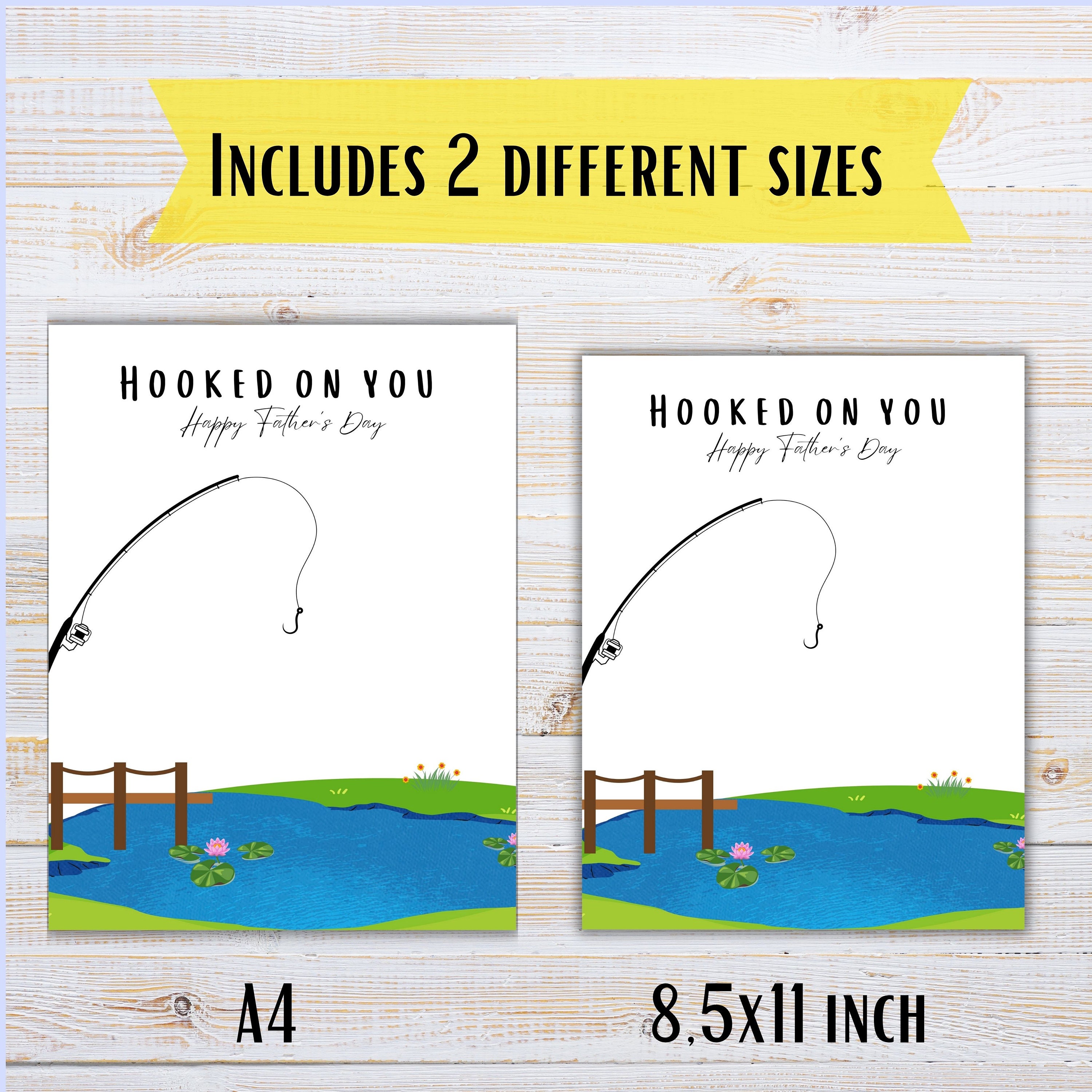 Fathers Day Handprint Activity, Printable Fathers Day Craft, Hooked on ...