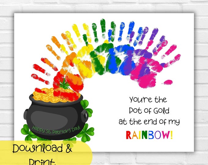 Five Little Flowers Handprint Art, Preschool Spring Activity, 5 Little ...