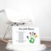 Five Little Flowers Handprint Art, Preschool Spring Activity, 5 Little ...