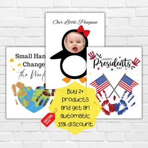 President's Day Handprint Craft, USA Presidents Day Art, Toddler ...