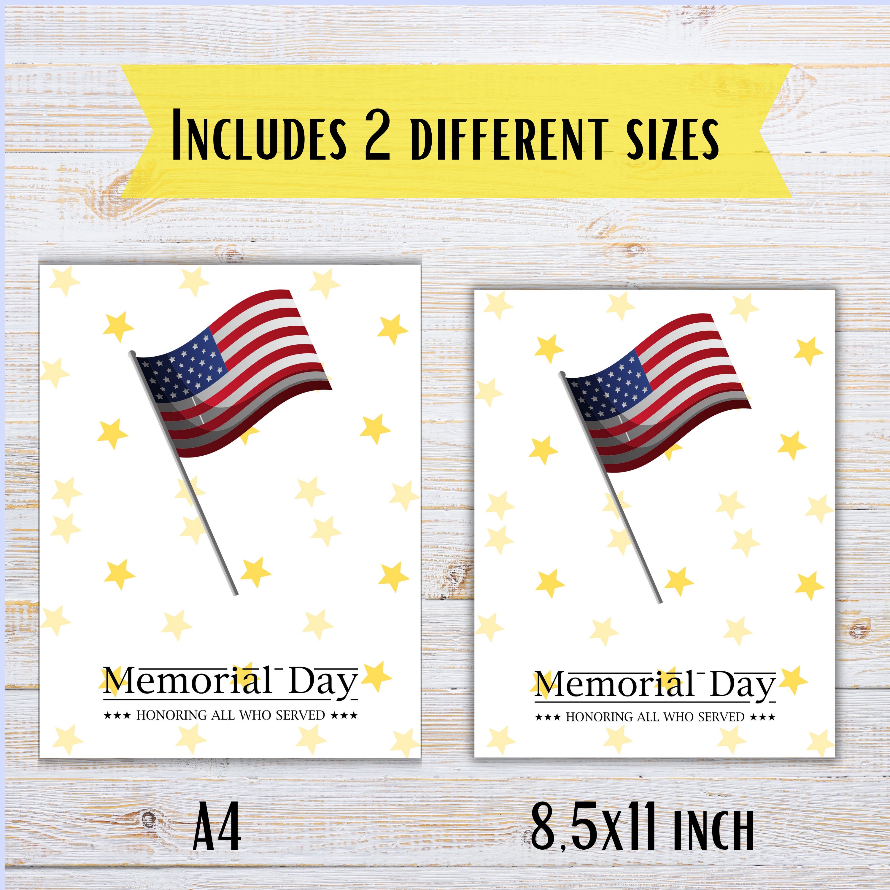 Printable Memorial Day Craft, Patriotic Handprint Activity, Kids ...