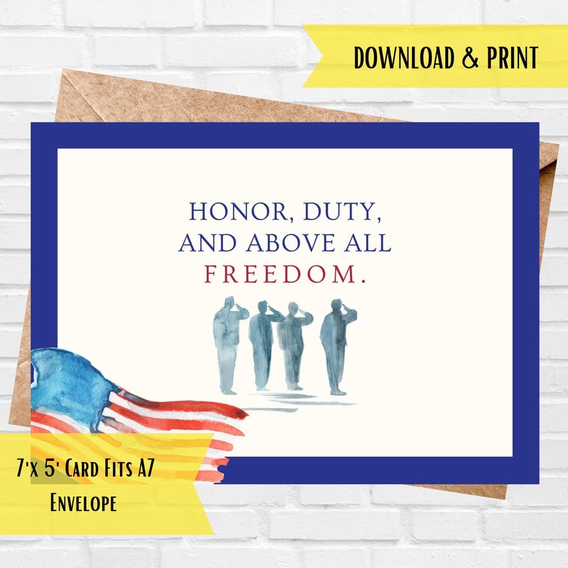 Veterans Day Cards - Etsy