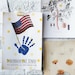 Printable Memorial Day Craft, Patriotic Handprint Activity, Kids ...