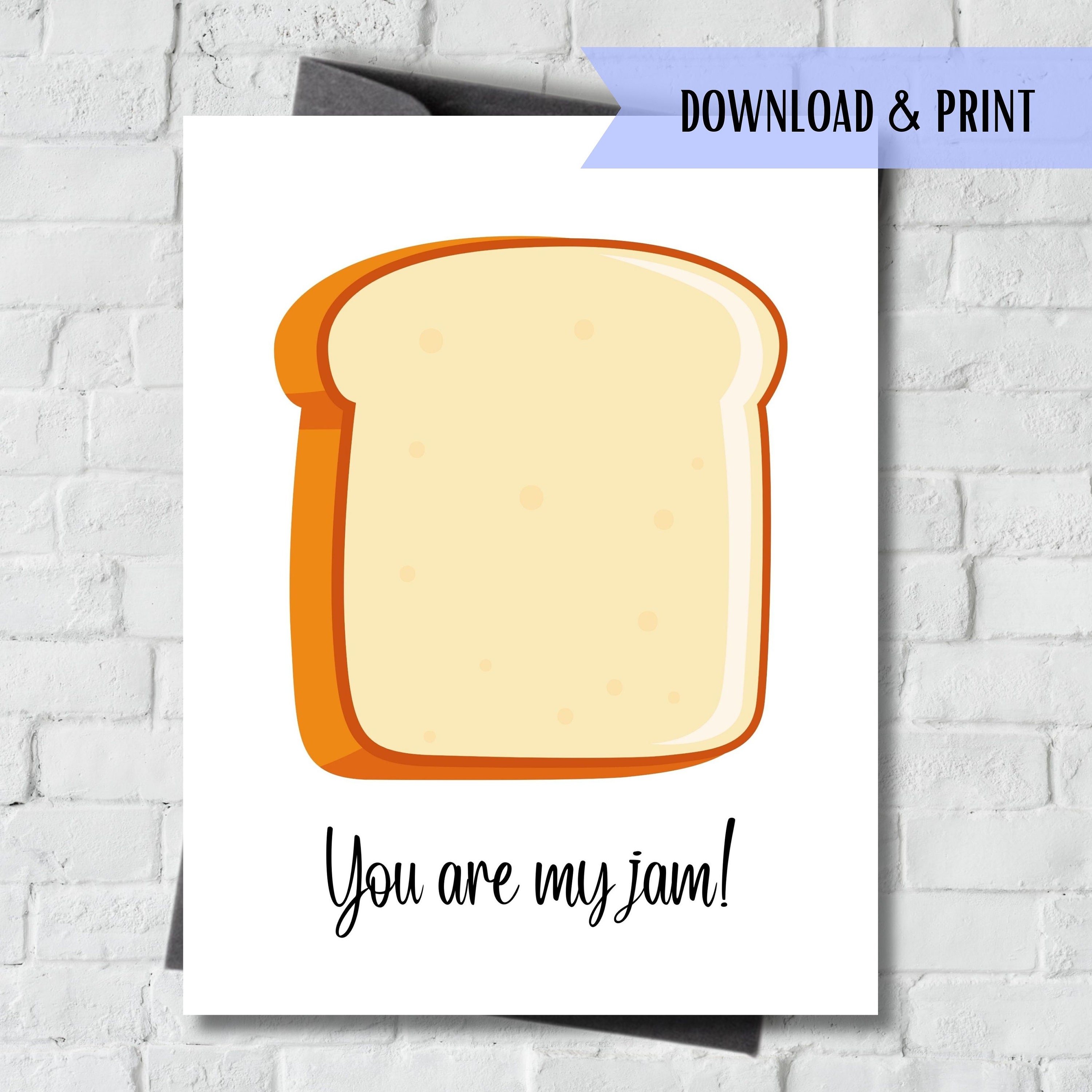 Printable Handprint Craft for Kids, You Are My Jam, Valentine's Day ...