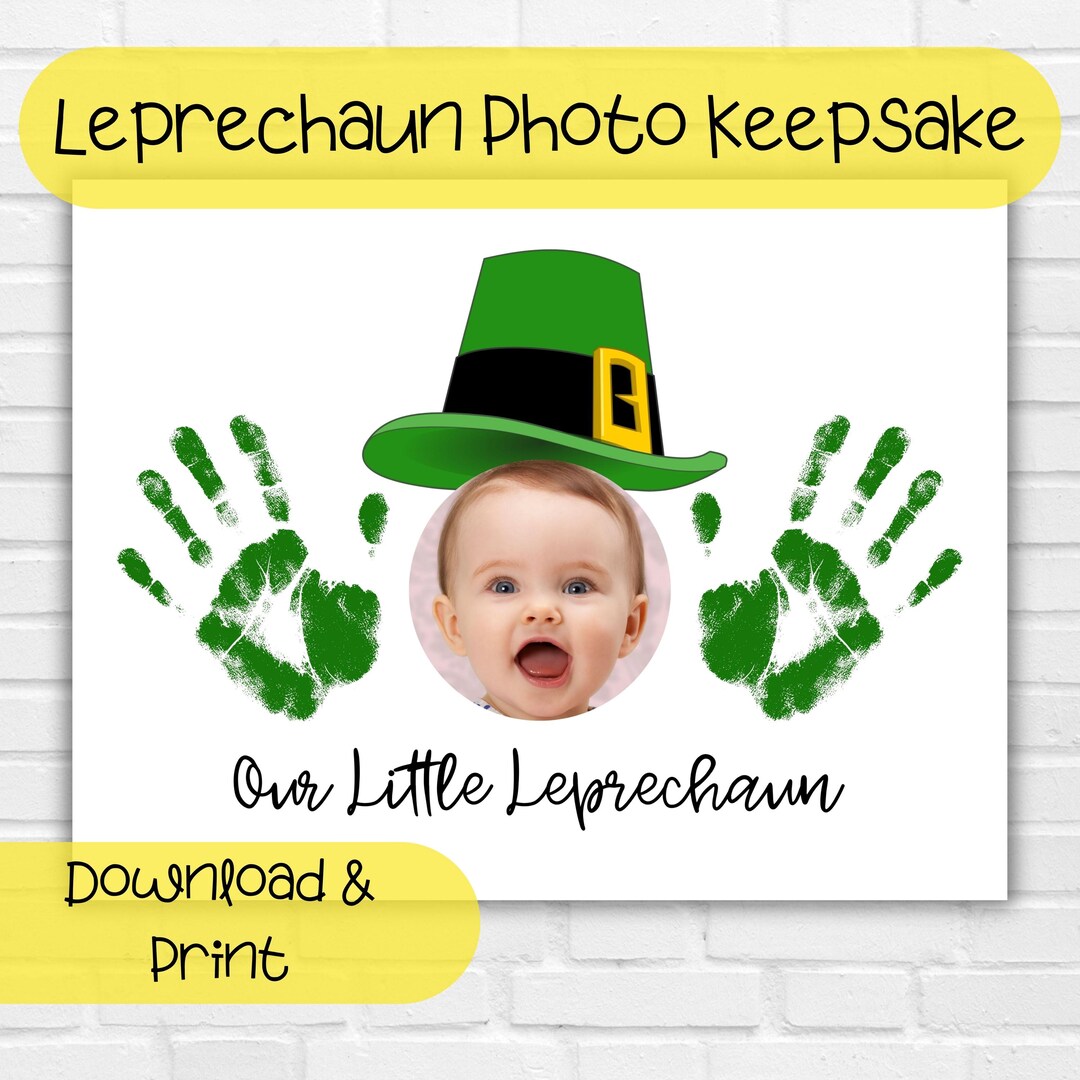 Our Little Leprechaun - Saint Patrick's Day - Handprint Art Craft ...