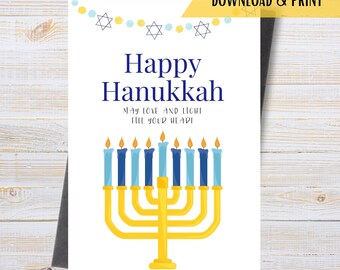 Hanukkah Cards - Etsy