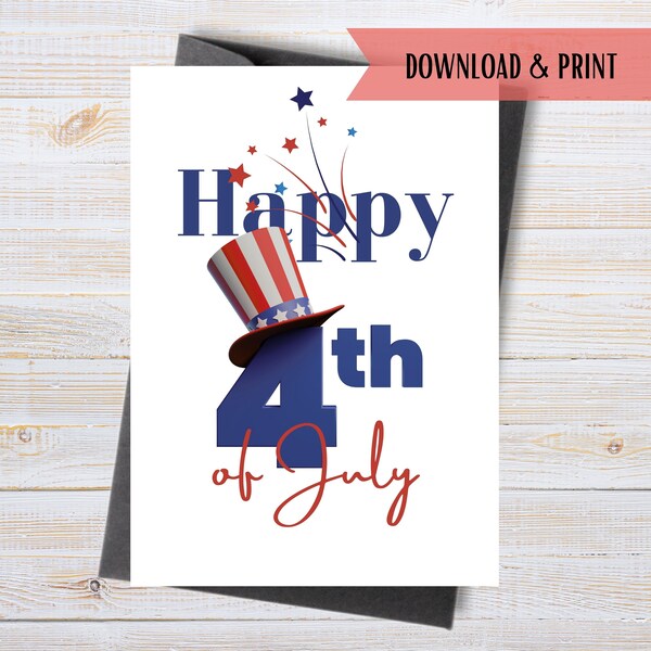 Independence Day Cards - Etsy