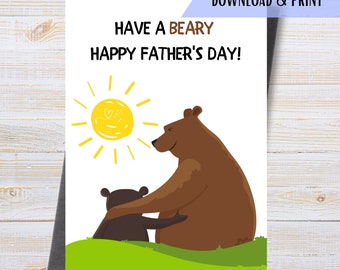 Fathers Day Handprint Activity, Printable Fathers Day Craft, Hooked on ...