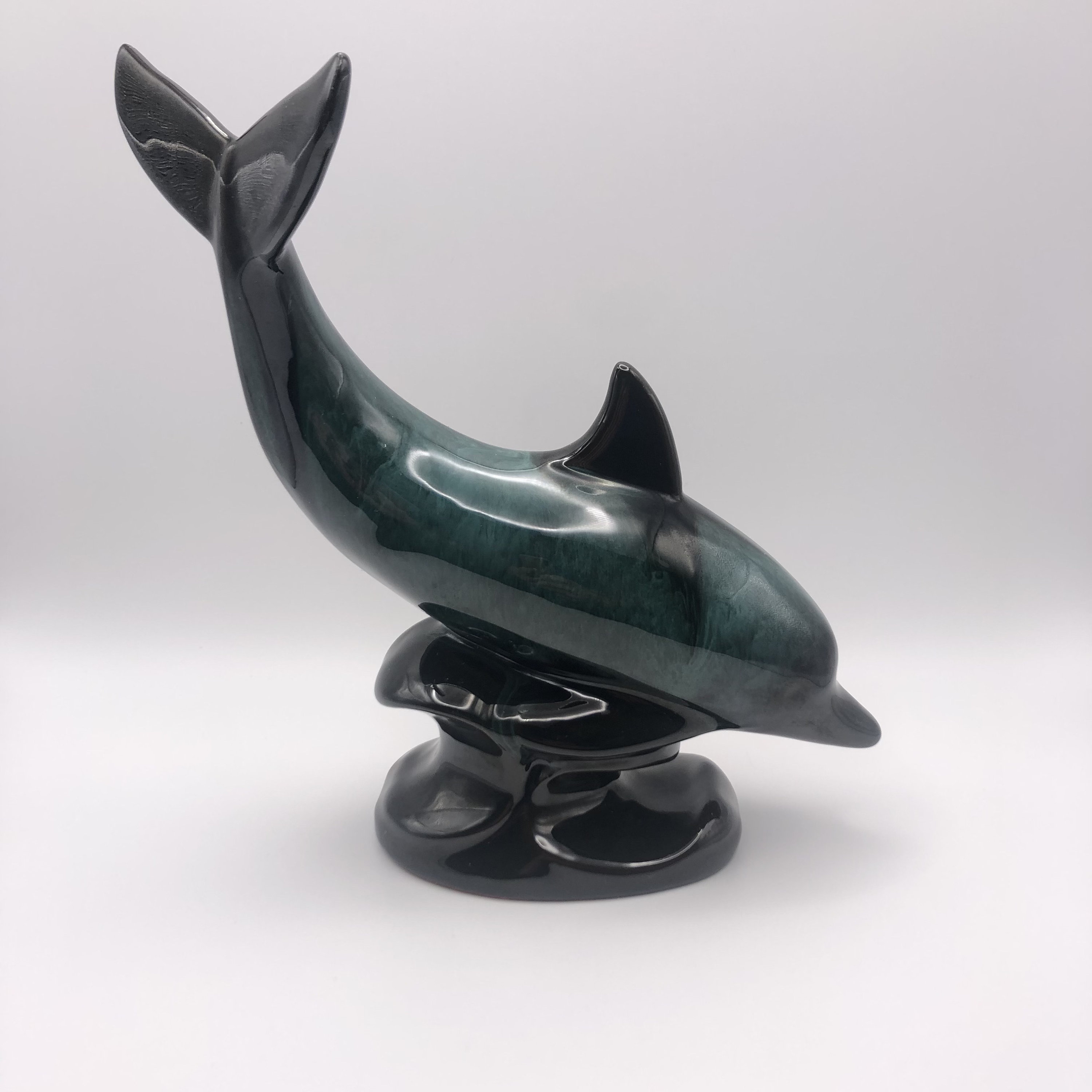 Dolphin Figurines, Blue Mountain Pottery, Blue Mountain Pottery ...