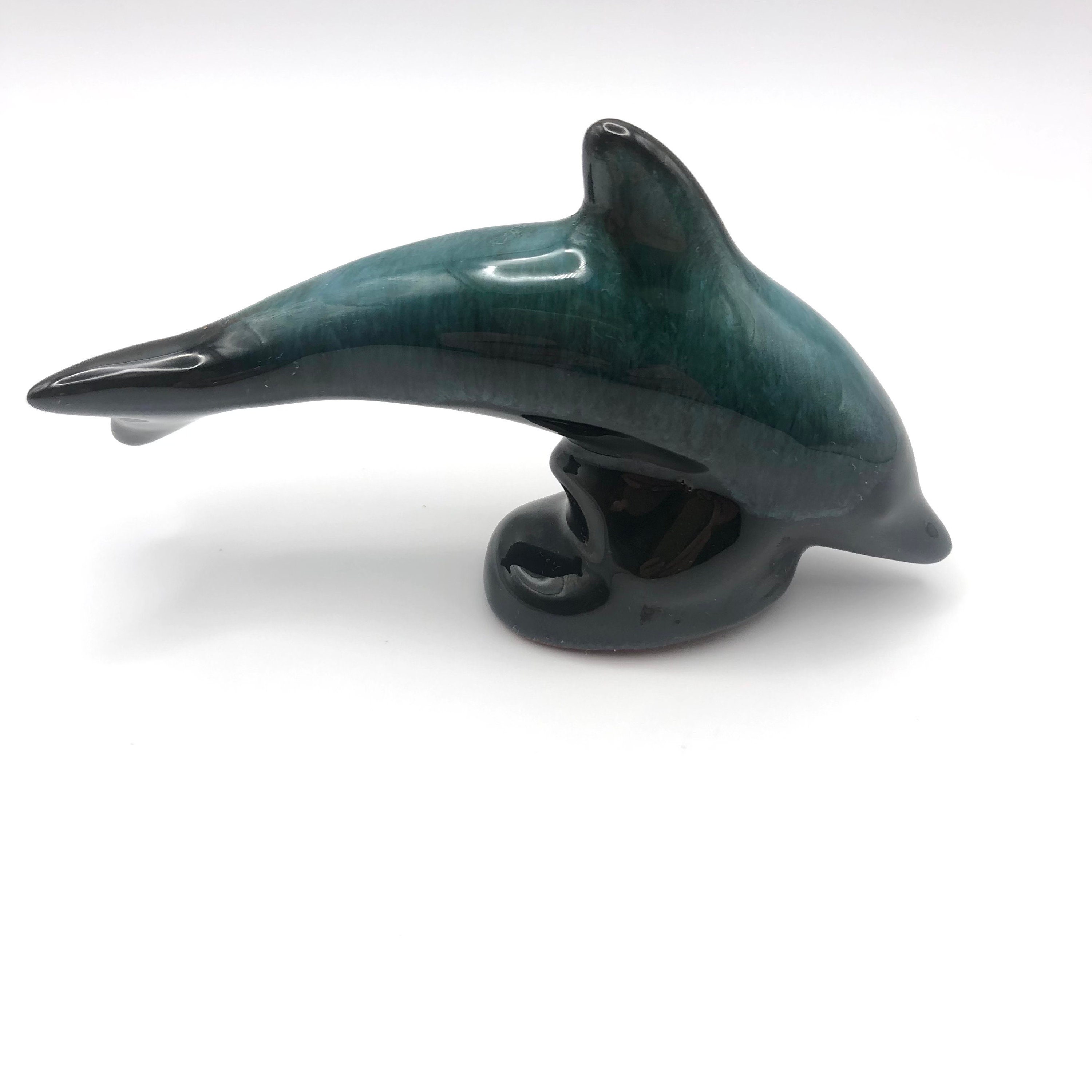 Dolphin Figurines, Blue Mountain Pottery, Blue Mountain Pottery ...