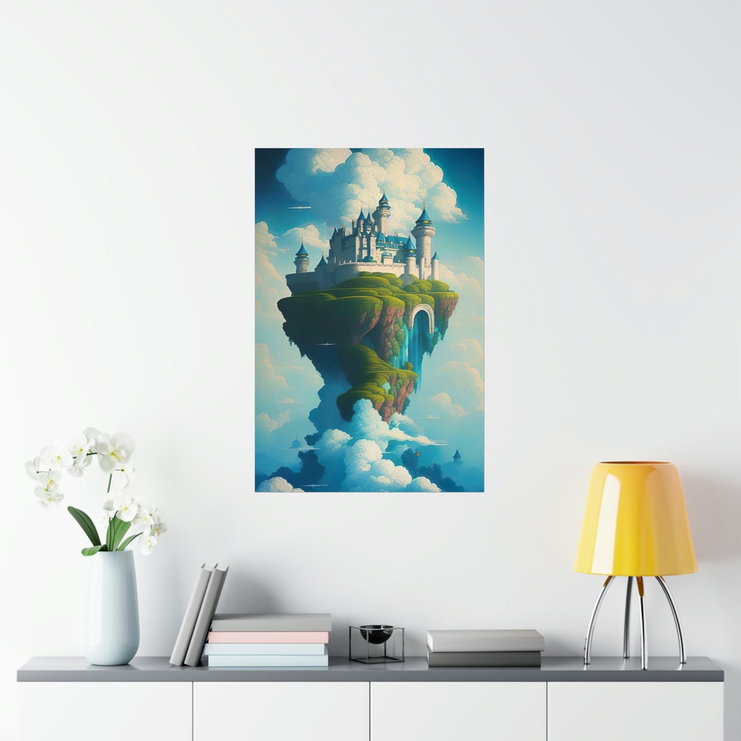 Ancient Castle Poster, Premium Posters, Wall Art, Decor, Gifts, Men ...