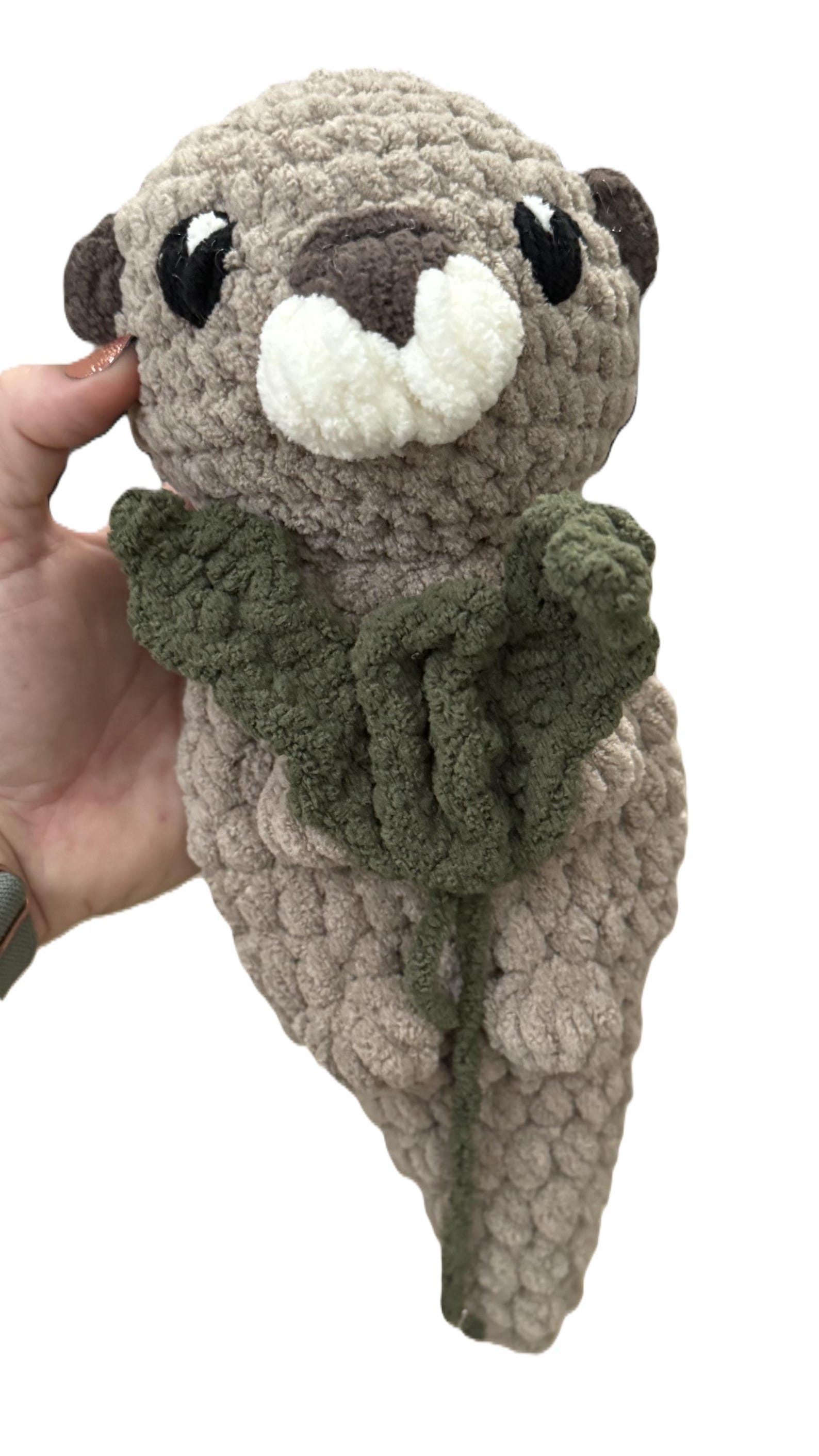 Otter Baby Lovey NO SEW Crochet PATTERN With Pictures and Tutorials - Etsy