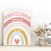 Affirmations for Kids PRINTABLE Wall Art, Rainbow Positive Affirmations ...