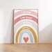 Affirmations for Kids PRINTABLE Wall Art, Rainbow Positive Affirmations ...