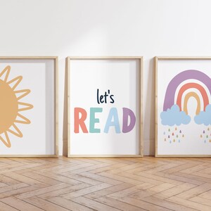 Playroom Wall Decor Set of 27 Homeschool Posters, Homeschool Decor ...