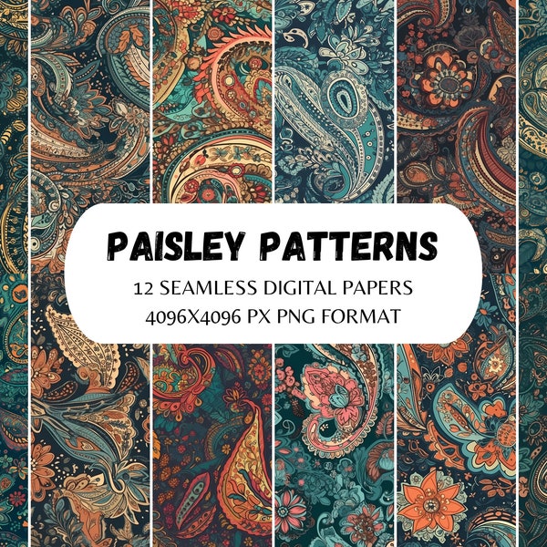 Paisley Digital - Etsy