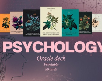 Printable Mirror Oracle Printable Oracle Cards PDF Oracle Cards Oracle Deck Oracle Cards ...