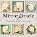 Printable Mirror Oracle Printable Oracle Cards PDF Oracle Cards Oracle Deck Oracle Cards ...
