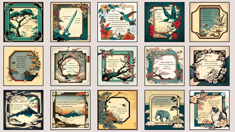 Printable Mirror Oracle Printable Oracle Cards PDF Oracle Cards Oracle ...