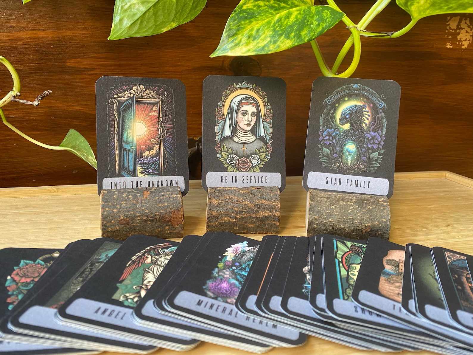 Printable Tattoo Style Oracle Printable Oracle Cards PDF Oracle Cards ...