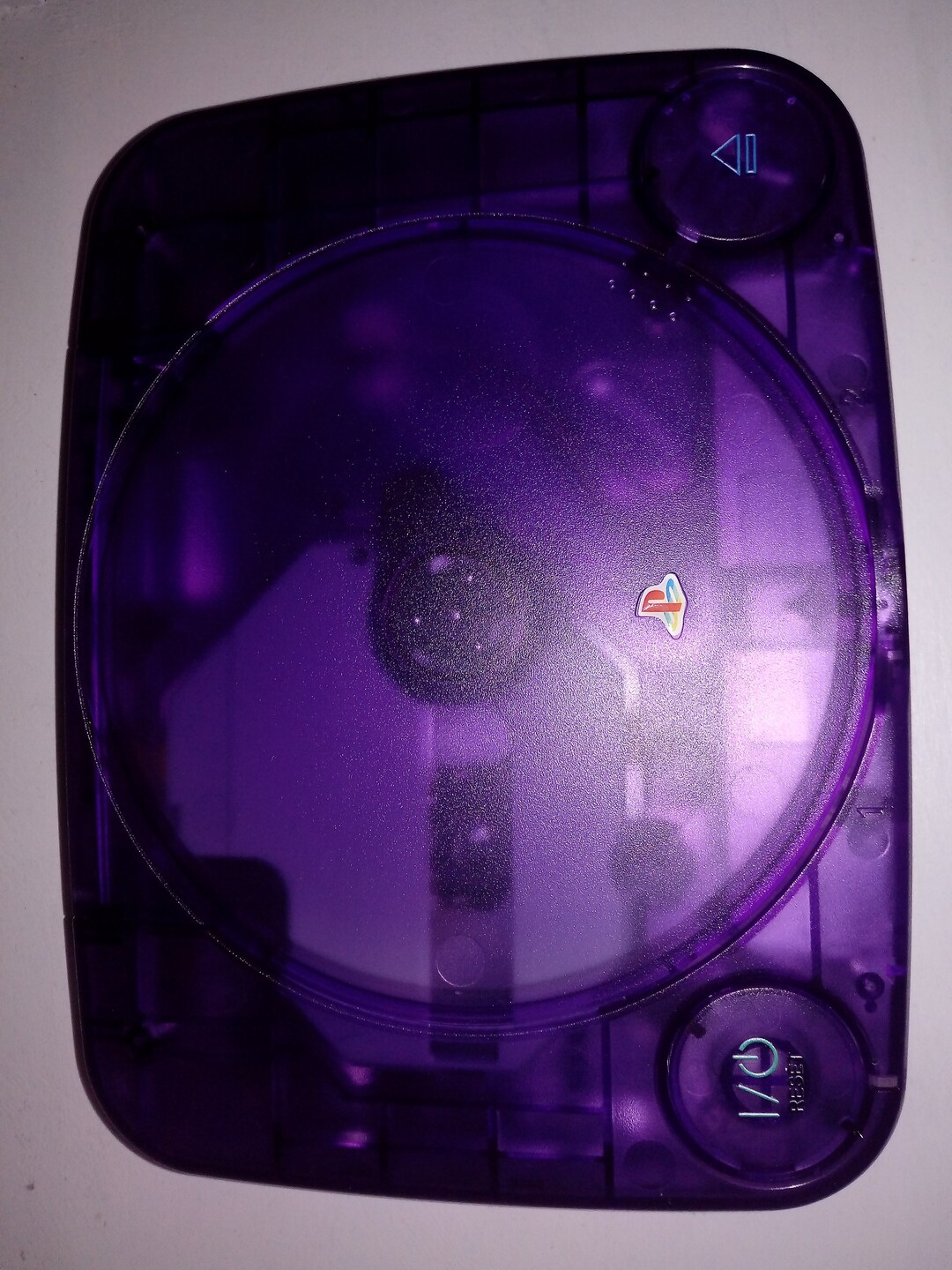 Sony Playstationpsone Console With Custom Purple Shell and Onechip ...