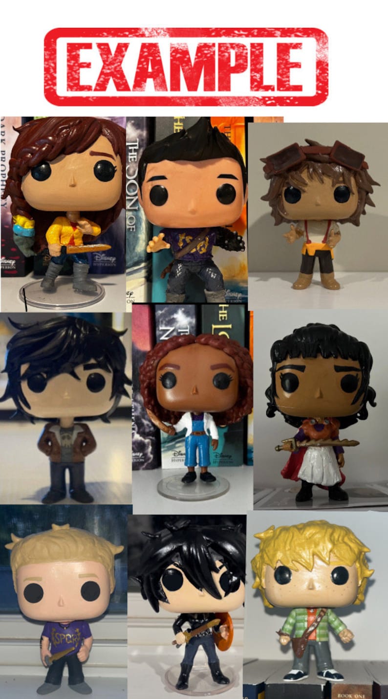 Percy Jackson Custom Figures - Etsy