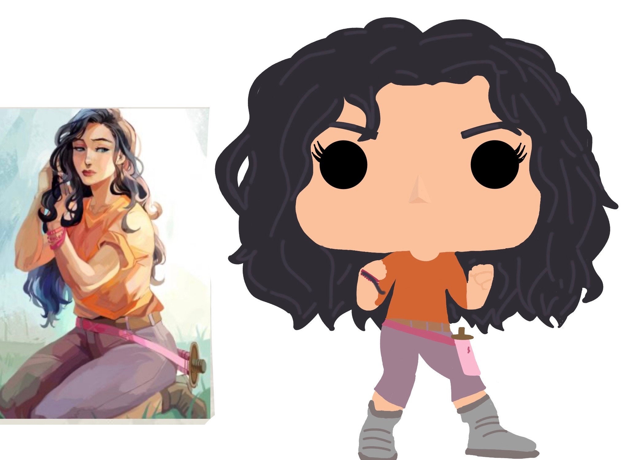 Silena Beauregard Custom Figure Percy Jackson-physical FIGURE - Etsy