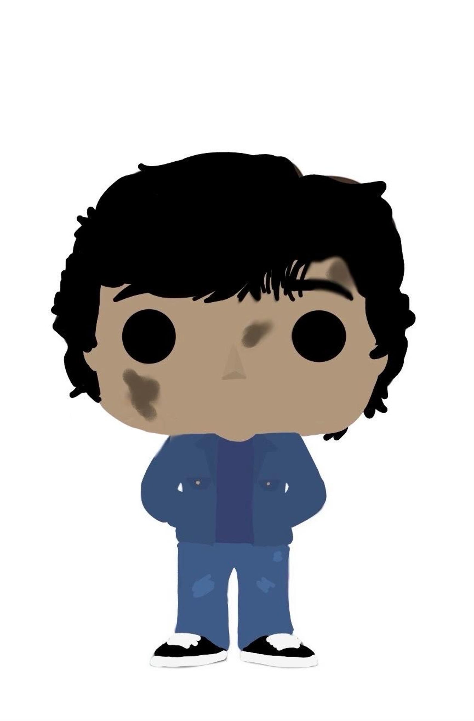 Johnny Cade the Outsiders Custom Figure! PHYSICAL FIGURE - Etsy