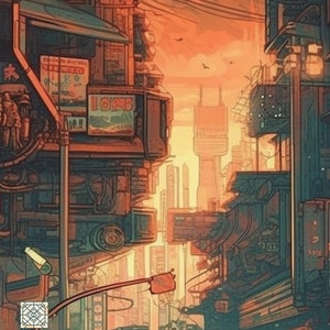 Cyberpunk Hope Collection -- Seamless Pattern, Seamless File ...