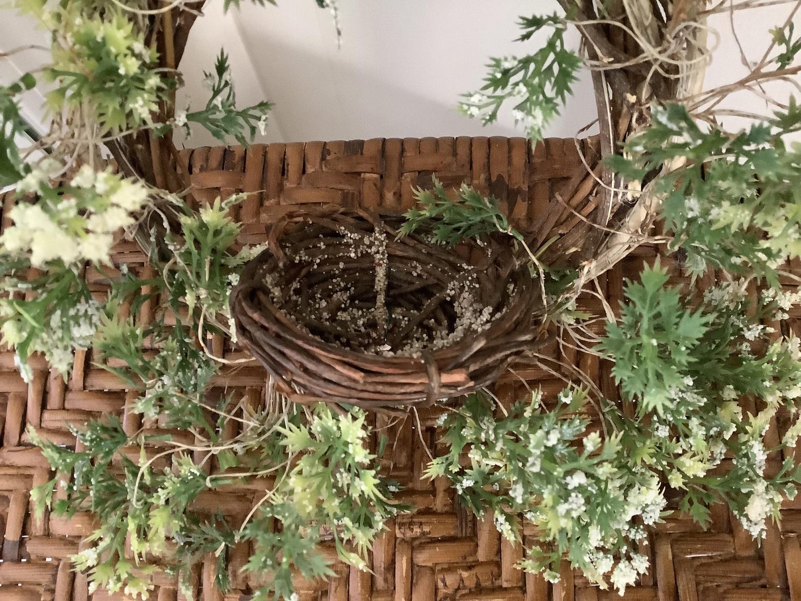 Spring Wreath Every Day Wreath Small Wreath Simple Wreath Farmhouse ...