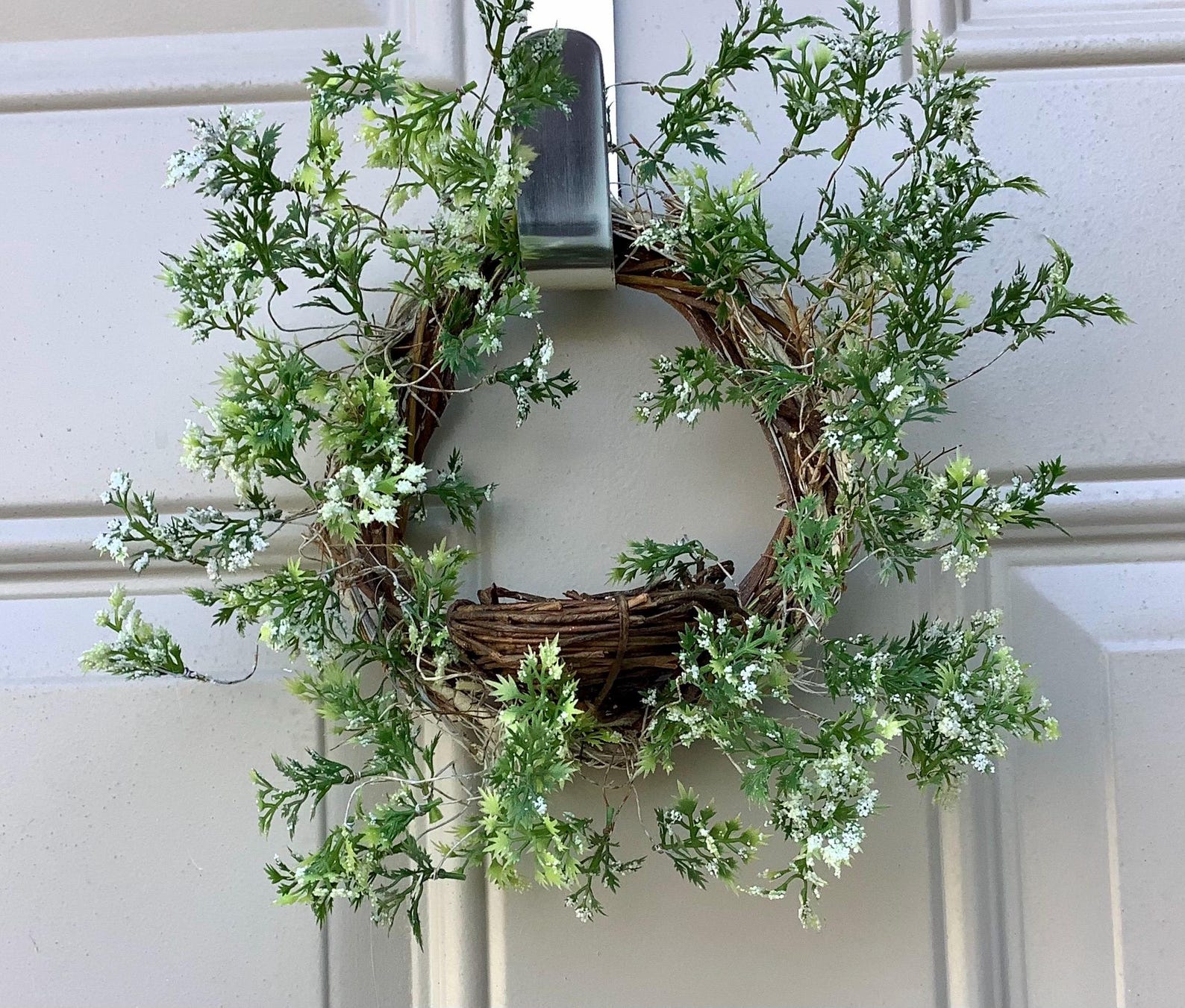 Spring Wreath Every Day Wreath Small Wreath Simple Wreath Farmhouse ...