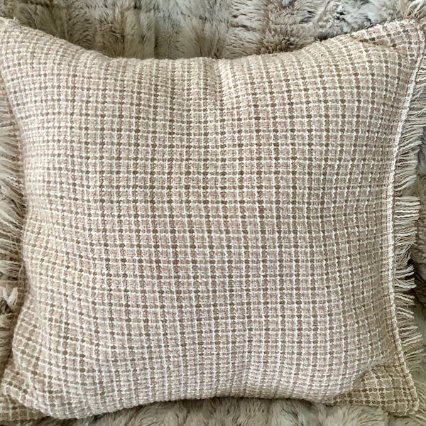 Tweed Pillow - Etsy