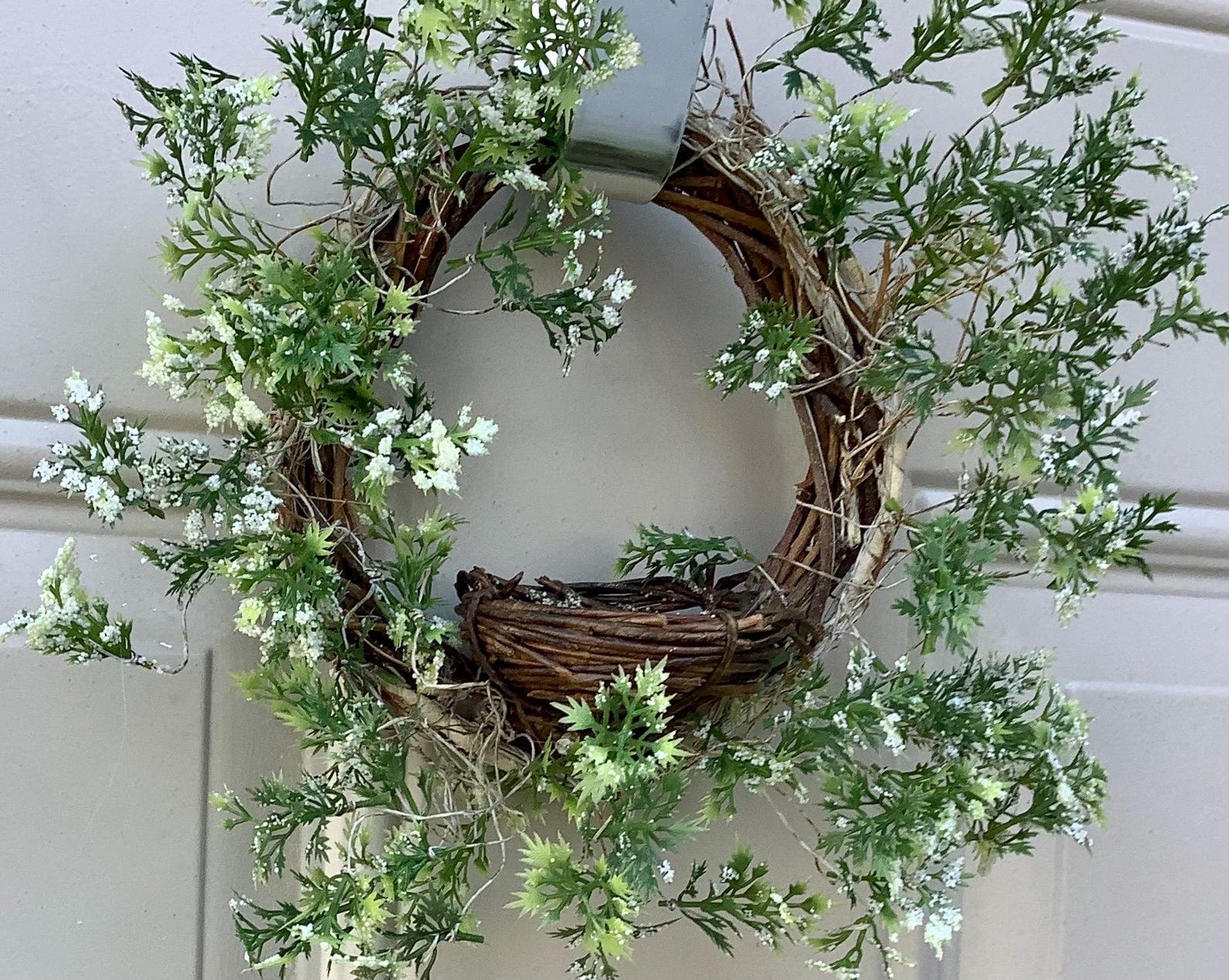 Spring Wreath Every Day Wreath Small Wreath Simple Wreath Farmhouse ...