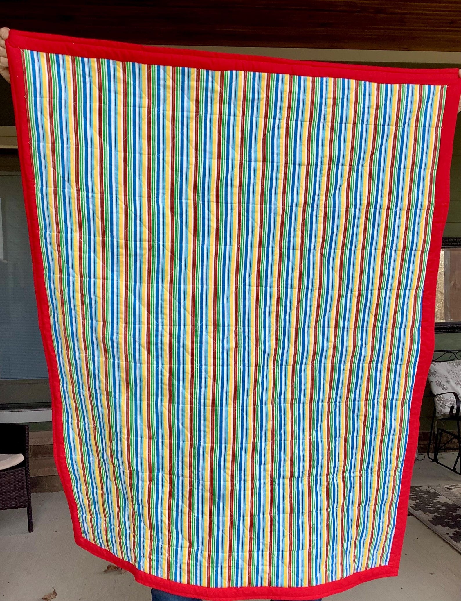 Baby Boy or Girl Quilt Toddler Quilt Autism Awareness Puzzle Matching ...