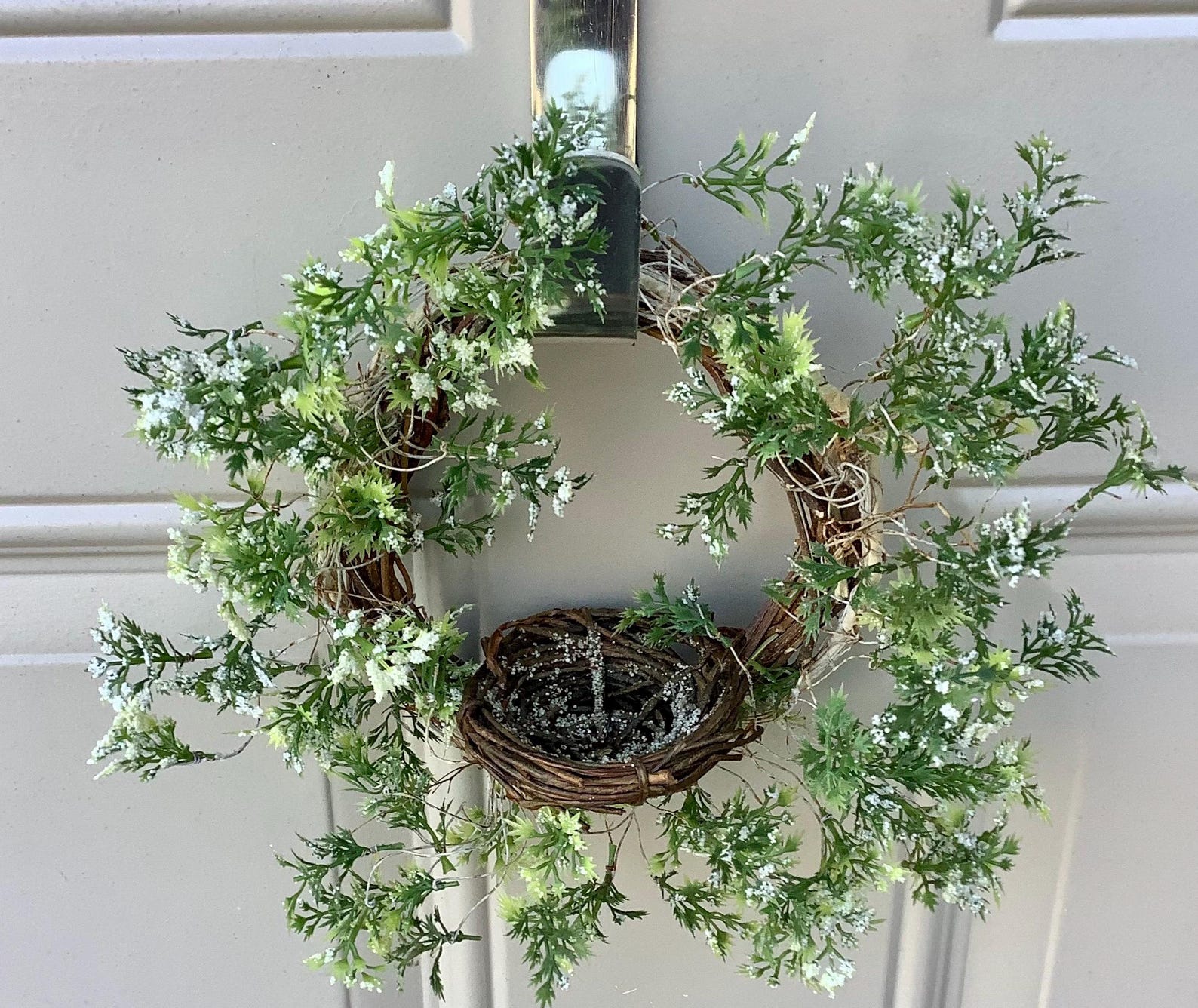 Spring Wreath Every Day Wreath Small Wreath Simple Wreath Farmhouse ...