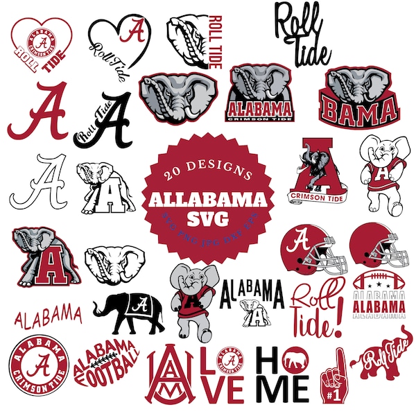 Alabama Svg - Etsy