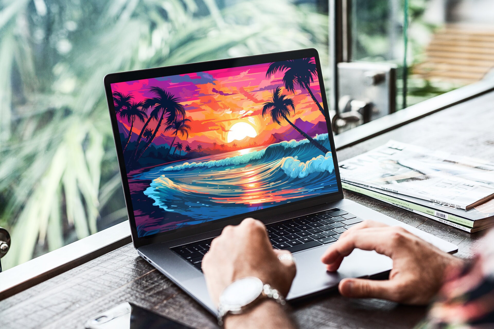 Beach Laptop Wallpaper Digital Download Digital Desktop - Etsy Canada