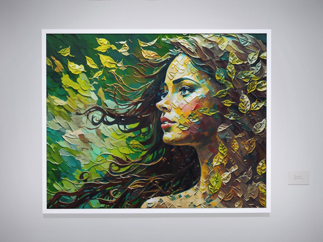 Ai Art Abstract Art Ai Generated Art Digital Download Palette Knife ...