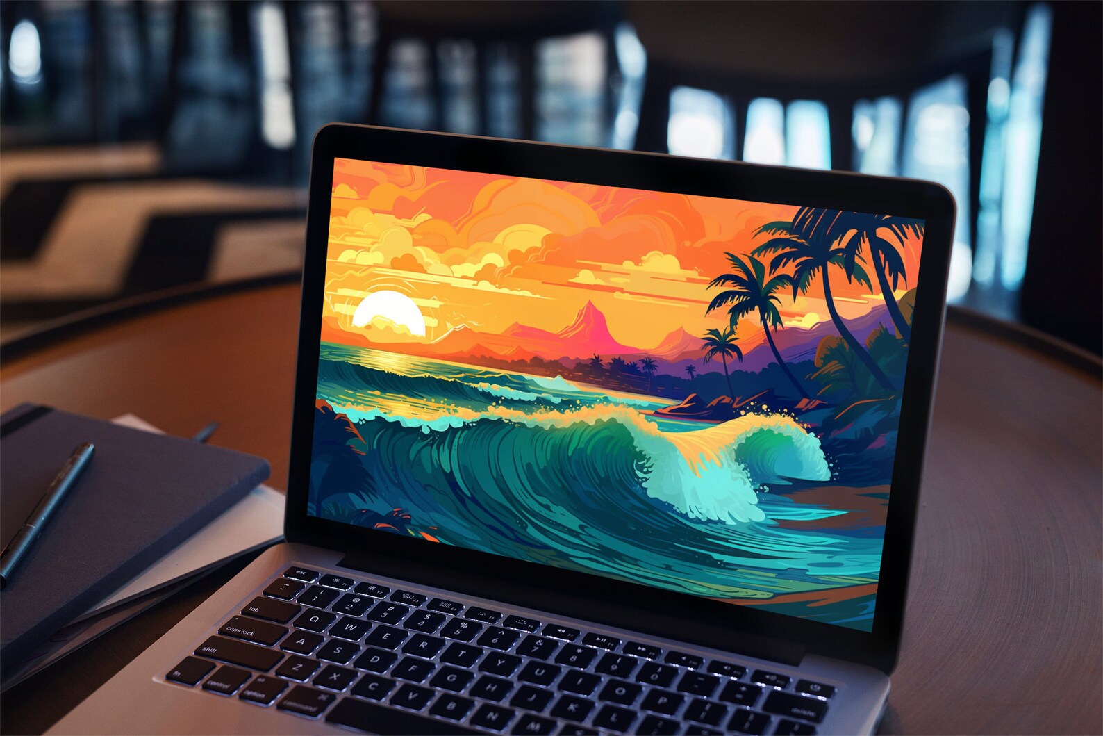 Beach Laptop Wallpaper Digital Download Digital Desktop - Etsy Canada