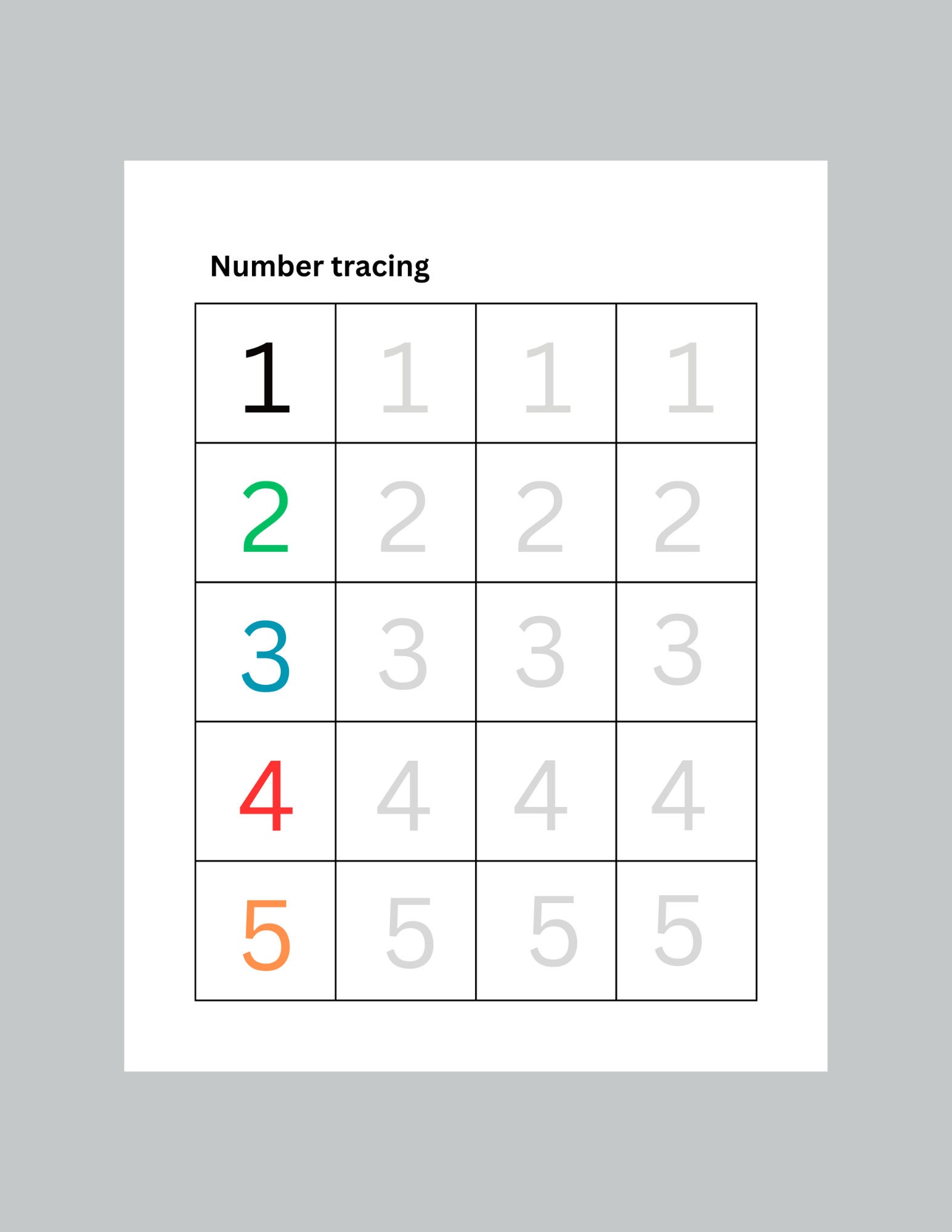 Basic Mathematics Worksheets Workbook for Home School 50 Pages Instant ...